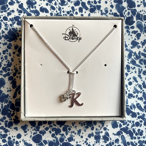 Disney | Jewelry | Disney Silver Necklace With K Pendant | Poshmark